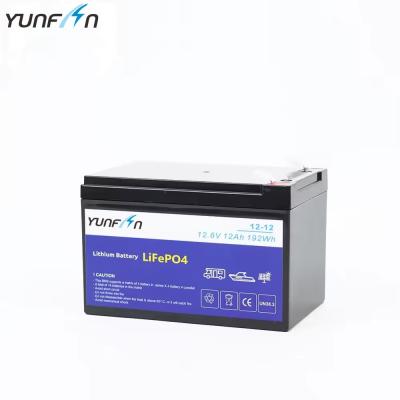 China 12V 20Ah LiFePO4 Solar Battery Pack - 256Wh Lightweight Golf Cart Battery with IP55 Protection for sale