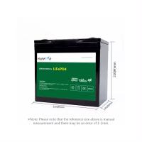 China 12V 50Ah LiFePO4 Lithium Battery for Golf Cart RV Solar Energy Storage for sale