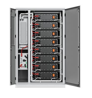 China Liquid Cooled Cabinet 372KWh High Voltage LiFePo4 Battery Storage System with IP67 Protection and Modbus TCP for sale