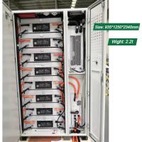China 215KWh LiFePo4 Battery 100KW Outdoor BESS Cabinet with Liquid Cooling System - 2.2T Rated Power Industrial Energy Storage for sale