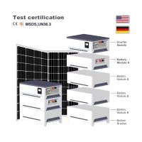 China 51.2V 100Ah LiFePO4 Solar Energy Storage Battery System with Integrated Inverter for sale