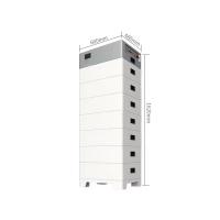 China 51.2V 100Ah LiFePO4 Stacked Solar Storage Battery with Integrated Inverter for Home and Business for sale