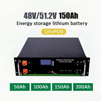 China 51.2V 50Ah 3KW Home Battery Energy Storage Rack Lithium Iron Phosphate Battery for sale