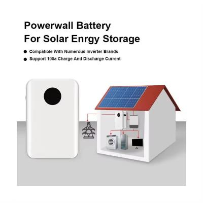 China 51.2V 200Ah Wall Mounted LiFePO4 Battery 10kWh Energy Storage System for sale