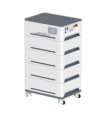 China 51.2V 100Ah LiFePO4 Solar Energy Storage Battery System with Integrated Inverter for sale