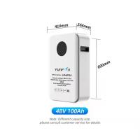 China Wall Mounted 48V 100Ah Lithium Battery for Off Grid Solar Energy Storage System for sale