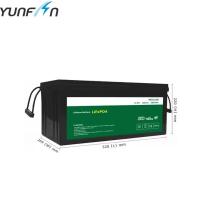 China Yunfan 24V 150Ah LiFePO4 Lithium Battery with 100A BMS for Motorcycle, RV & Solar Systems for sale