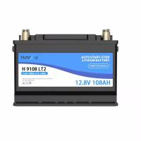 China 12.8V 108Ah 1360CCA LiFePO4 Battery 1382Wh with BMS for Auto Start Stop Engine for sale