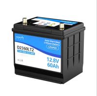 China 12V 60Ah LiFePO4 Car Start Stop Lithium Battery CCA 900A for Stop-Start Vehicles for sale