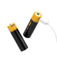 China USB Rechargeable Lithium Ion AA Battery 1.5V 2500mAh Micro USB Fast Charging Cylindrical Cell for sale