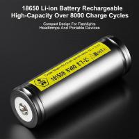China USB 18650 Li-ion Battery Rechargeable 3450mAh 3.6V High Capacity 800 Cycles for Flashlights Headlamps Portable Devices for sale