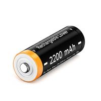 China USB AA Li-ion Battery 2200mAh 1.5V Rechargeable Lithium Power Cell for Alarm Smart Lock Mouse Keyboard Toys for sale
