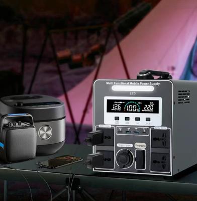 China YF04 2000W Solar Generator 2048Wh Portable Power Station with Wheels 4000W Peak for Jobsite Tools for sale