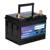 China 12V 60Ah LiFePO4 Battery 800CCA Bluetooth Marine Car Audio RV Solar Lightweight Lithium Starting And Deep Cycle Battery With Smart BMS for sale