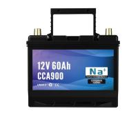 China 12V 60Ah Sodium Ion Starting Battery 900CCA Bluetooth Ultra Low Temperature for Truck Marine Automotive for sale