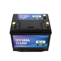 China 12V 60Ah Sodium Ion Starting Battery 900CCA Bluetooth Ultra Low Temperature for Truck Marine Automotive for sale