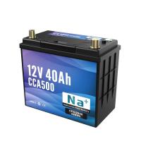 China 12V 40Ah Sodium Ion Starting Battery 500CCA Bluetooth All-Weather Power for Automotive Marine Outdoor for sale