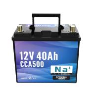 China 12V 40Ah Sodium Ion Starting Battery 500CCA Bluetooth All-Weather Power for Automotive Marine Outdoor for sale