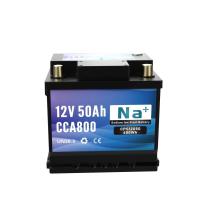China 12V 50Ah Sodium Ion Starting Battery 800CCA Bluetooth High Performance All-Weather Power for Trucks Marine Vehicles for sale