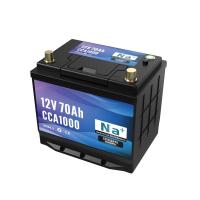 China 12V 70Ah Sodium-Ion Battery 1000CCA Bluetooth Heavy Duty Lithium Alternative for Diesel Trucks Marine for sale
