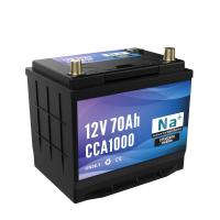 China 12V 70Ah Sodium-Ion Battery 1000CCA Bluetooth Heavy Duty Lithium Alternative for Diesel Trucks Marine for sale