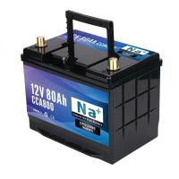 China 12V 80Ah Sodium Ion Starting Battery 800CCA Bluetooth for Marine Off-Grid Systems for sale