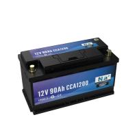 China 12V 90Ah Sodium Ion Starting Battery 1200CCA Bluetooth for Heavy Duty Trucks Marine and Generators for sale