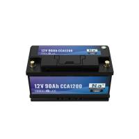 China 12V 90Ah Sodium Ion Starting Battery 1200CCA Bluetooth for Heavy Duty Trucks Marine and Generators for sale