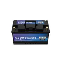 China 12V 90Ah Sodium Ion Starting Battery 1200CCA Bluetooth for Heavy Duty Trucks Marine and Generators for sale