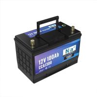 China 12V 100Ah Sodium Ion Battery 1300CCA Bluetooth High Power Lithium Battery for Heavy Duty Marine Industrial for sale