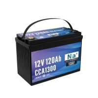 China 12V 120Ah Sodium Ion Battery 1300CCA Bluetooth for Heavy Duty Truck Marine Industrial Power Systems for sale
