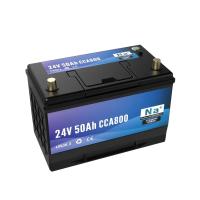China 24V 50Ah Sodium-Ion Battery 800CCA Bluetooth Starting Power for Trucks Forklifts Marine for sale