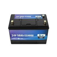 China 24V 50Ah Sodium-Ion Battery 800CCA Bluetooth Starting Power for Trucks Forklifts Marine for sale