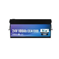 China 24V 100Ah Sodium Ion Battery 1300CCA Bluetooth Industrial Grade for Heavy Equipment Marine Backup for sale