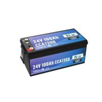 China 24V 100Ah Sodium Ion Battery 1300CCA Bluetooth Industrial Grade for Heavy Equipment Marine Backup for sale