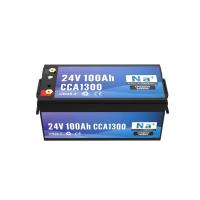 China 24V 100Ah Sodium Ion Battery 1300CCA Bluetooth Industrial Grade for Heavy Equipment Marine Backup for sale