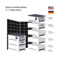 China YF All-in-One Stacked Energy Storage System 10.24kWh LiFePO4 Battery 5kW Hybrid Inverter for Home Backup for sale