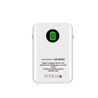 China YF51100 WM Wall Mount LiFePO4 Battery 5.12kWh 51.2V 100Ah Solar Storage with Smart BMS for sale