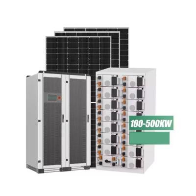 China 51.2V 200Ah to 600Ah LiFePO4 Rack Battery Cabinet for Solar Storage with CAN RS485 for sale