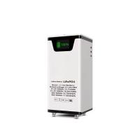 China 51.2V 300Ah Floor Mounted LiFePO4 Battery 15.36kWh Solar Storage with LCD Display Smart BMS RS485 CAN IP55 for sale