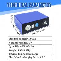 China Grade A 280Ah 6000 Cycle Lifepo4 Prismatic LFP Cell 3.2V Solar Energy Battery for sale