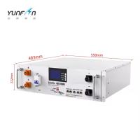China 51.2V 100Ah 5.12KWh Rack Mount LiFePO4 Battery 3U Cabinet for Solar Storage OEM ODM for sale