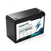 China 24V 100Ah LiFePO4 Lithium Battery with 2560Wh Capacity and IP55 Protection for Backup Power Systems for sale