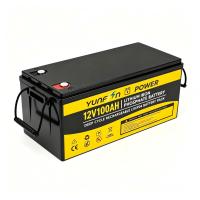 China 12V 100Ah LiFePO4 Car Battery with BMS Protection - 1280Wh Capacity for Automotive Applications for sale