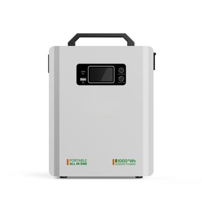 China Whole Home Backup Battery OEM Home Battery Program All In One Solar Generator Solar Energy Storage System Pure Sine Wave UPS Power Station for sale