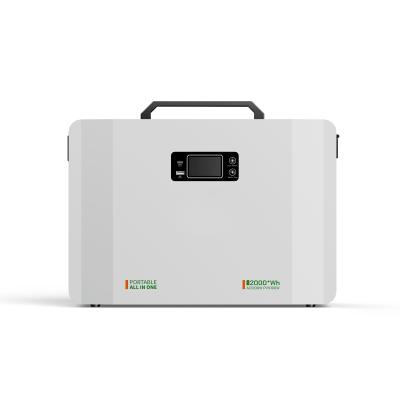 China Portable Power Station Solar Generator LiFePO4 Power Station Pure Sine Wave Power Station Emergency Power Station For Home For RV Travel Van Life for sale