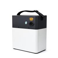 China Portable LiFePO4 Energy Storage Power Station 500W Pure Sine Wave Off Grid Solar Backup Power Supply 1kWh Capacity With Built In MPPT Charger For Home Emergency Field Use for sale