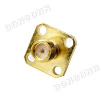 China High-Quality SMA-Kfd13 Coaxial Straight Flange Connector for Reliable Connections for sale