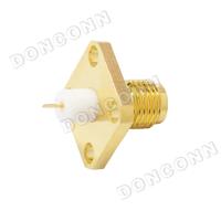 China High-Quality SMA-Kfd13 Coaxial Straight Flange Connector for Reliable Connections for sale