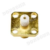 China High-Quality SMA-Kfd13 Coaxial Straight Flange Connector for Reliable Connections for sale